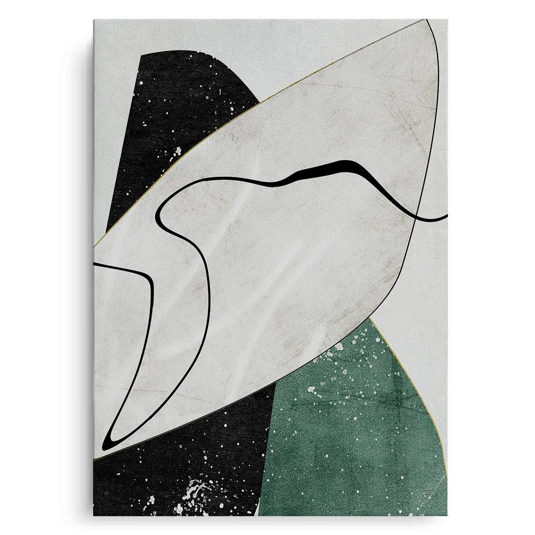 Veiled Geometry - Canvas - Jasmineart.ae